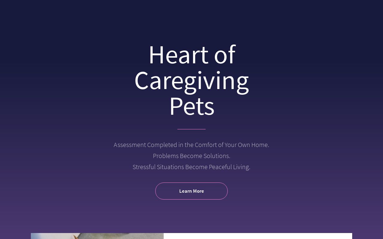 Heart of Caregiving Pets